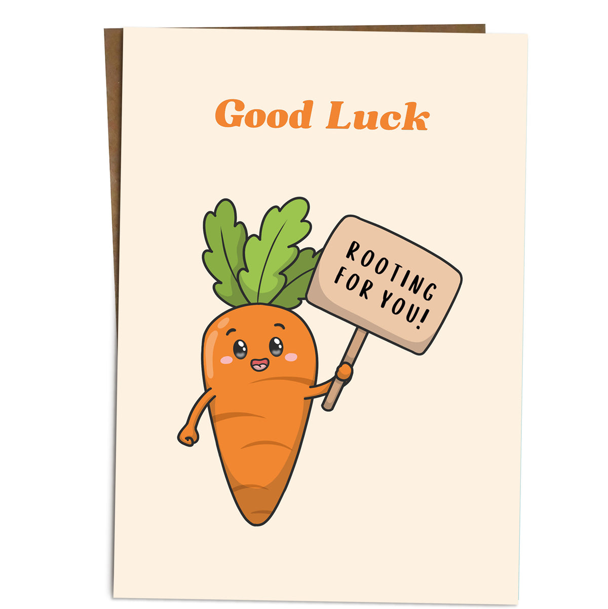 Good Luck Encouragement Card | byanika