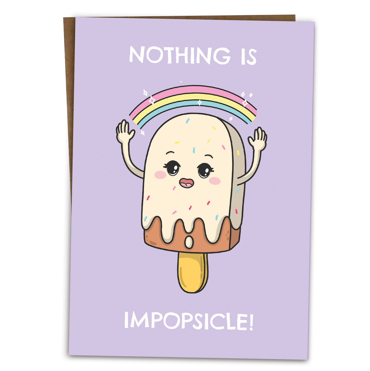 Good Luck Card Encouragement You Can Do It Card | BYANIKA